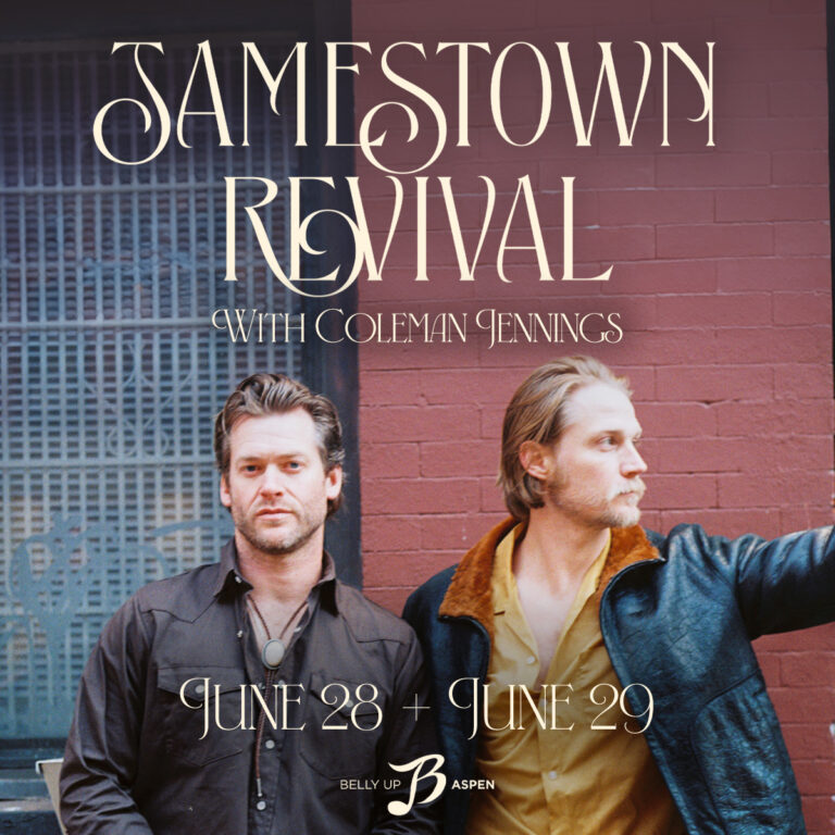 Jamestown Revival – The Belly Up Aspen