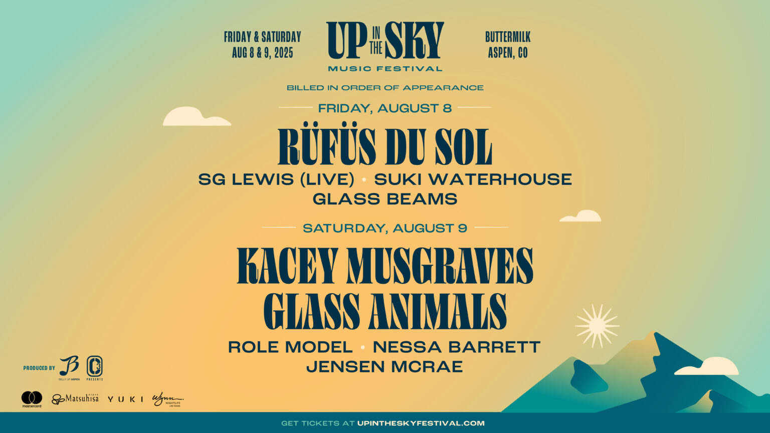 Up In The Sky Music Festival | Aspen, CO | Buttermilk – The Belly Up Aspen